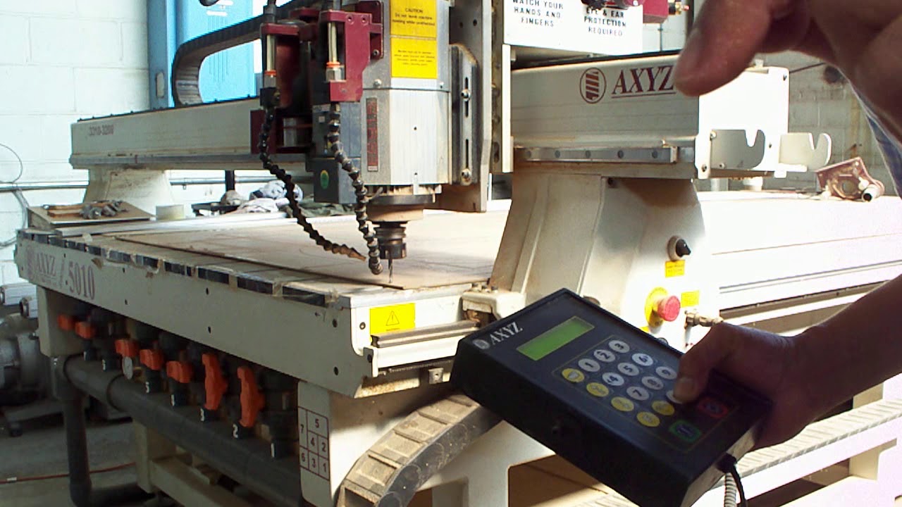 AXYZ CNC Router Machine - YouTube