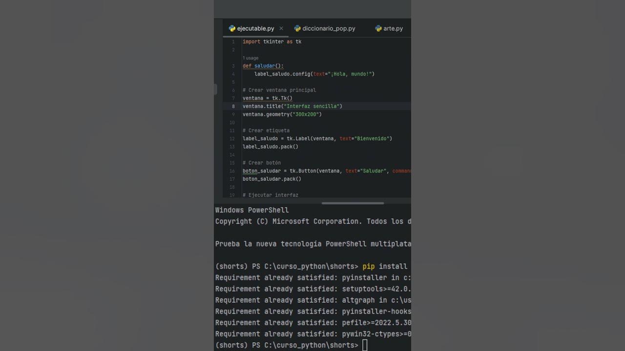 Cómo Convertir Un Script De Python En Un Ejecutable Con Pyinstaller Tutorial Paso A Paso Youtube