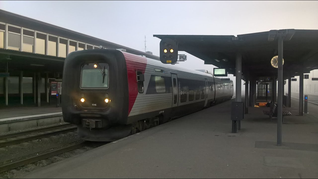 Lokaltog IC2 i Sakskøbing - YouTube