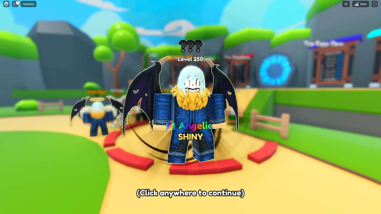 Getting Rimuru Shiny secret in anime warriors simulator 2 and rolling ...