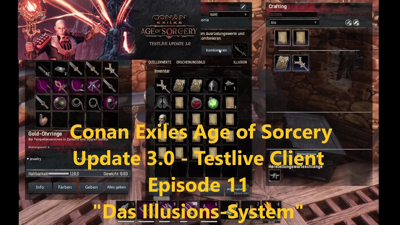 Conan Exiles Age of Sorcery Update 3.0 - Testlive Client - Episode 11 ...
