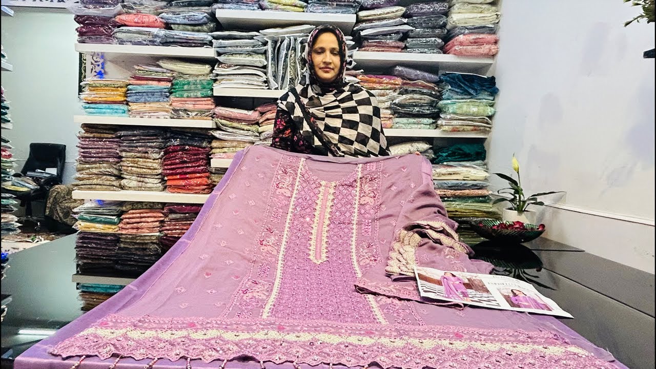Mix collection.AZ Textiles By Zoya Syed is live - YouTube