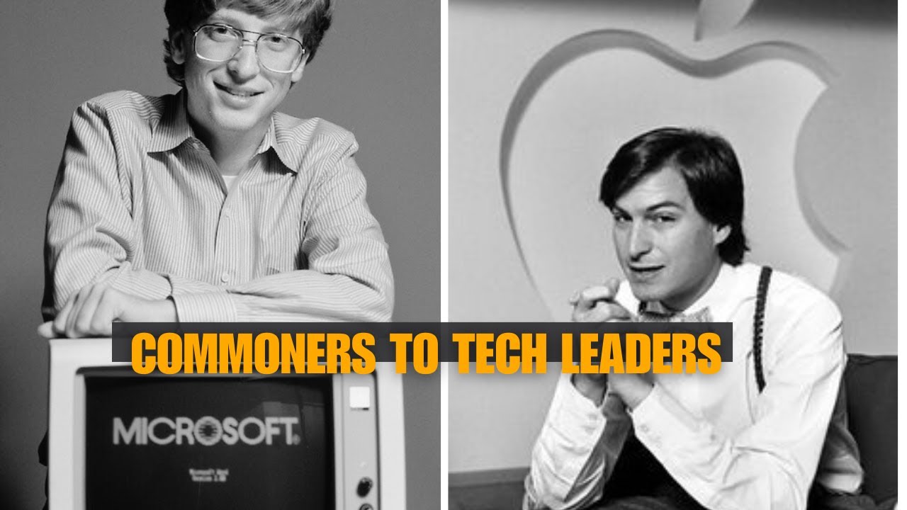What made Microsoft and Apple to be leaders at tech Industry - YouTube
