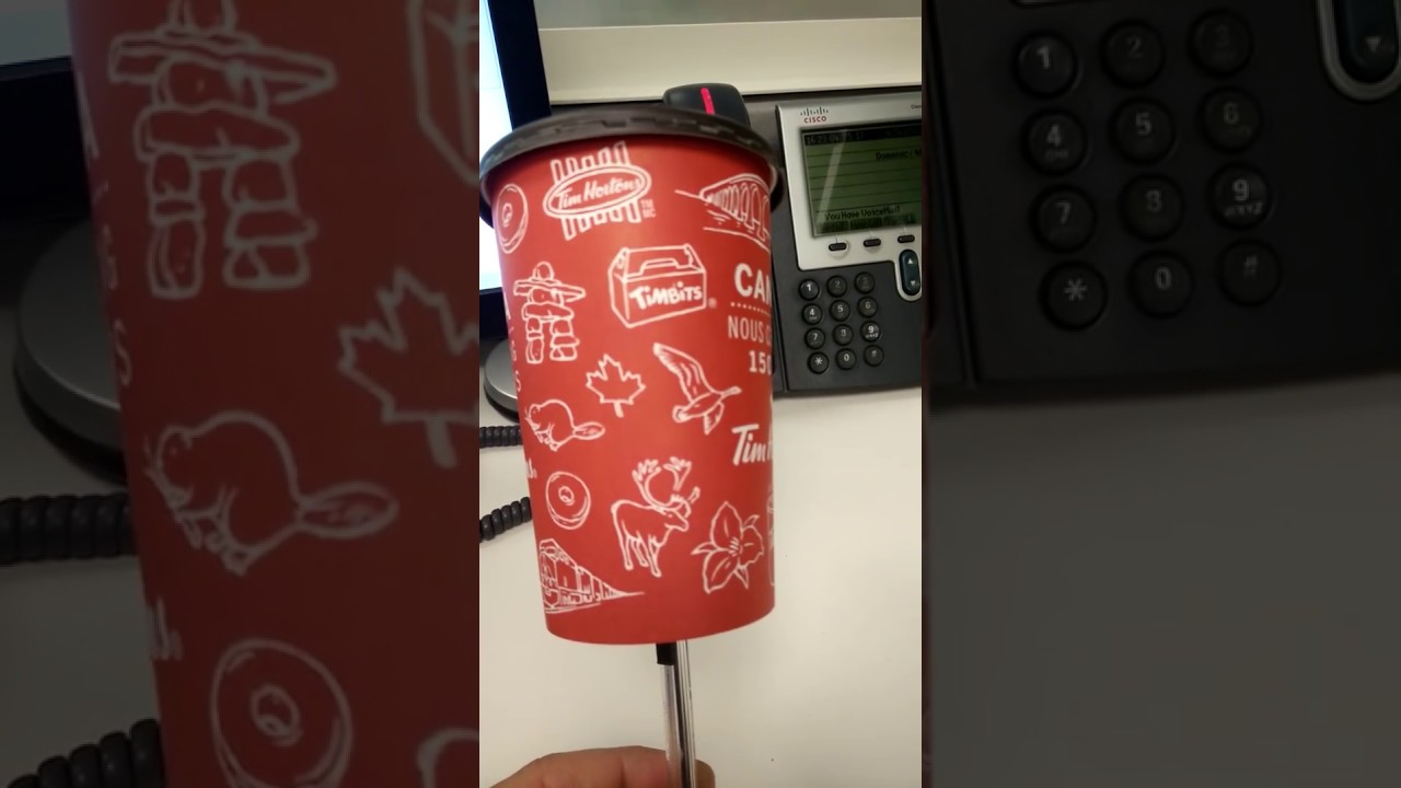 New Tim Hortons Cup Celebrating Canadas 150th Birthday Youtube