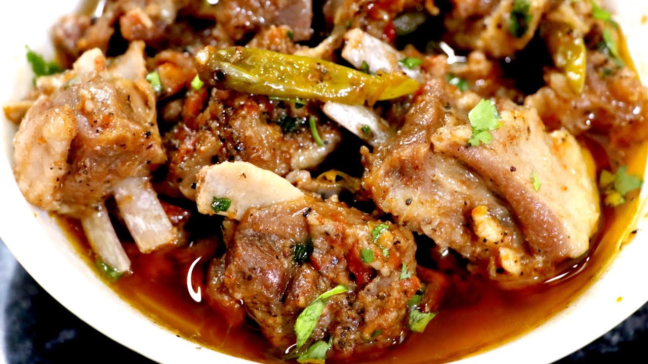 Peshawari Namkeen Gosht | Namkeen Gosht Ki Recipe | How To Make Mutton ...