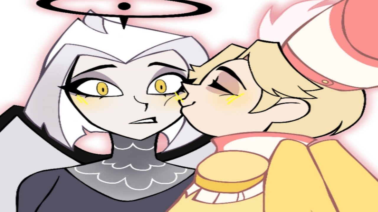 ABEL TIENE SU PRIMER BESO CON LUTE (HAZBIN HOTEL / COMIC FANDUB) lute x ...