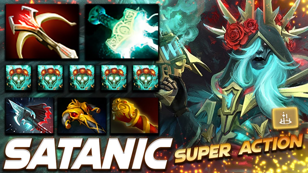 Satanic Muerta Super Action - Dota 2 Pro Gameplay [Watch & Learn] - YouTube