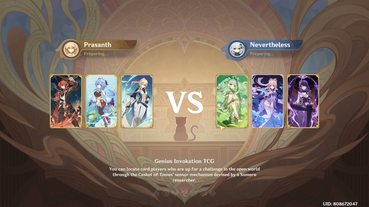 Genshin Impact | Genius Invocation TCG | Diluc, Ganyu and Jean deck ...