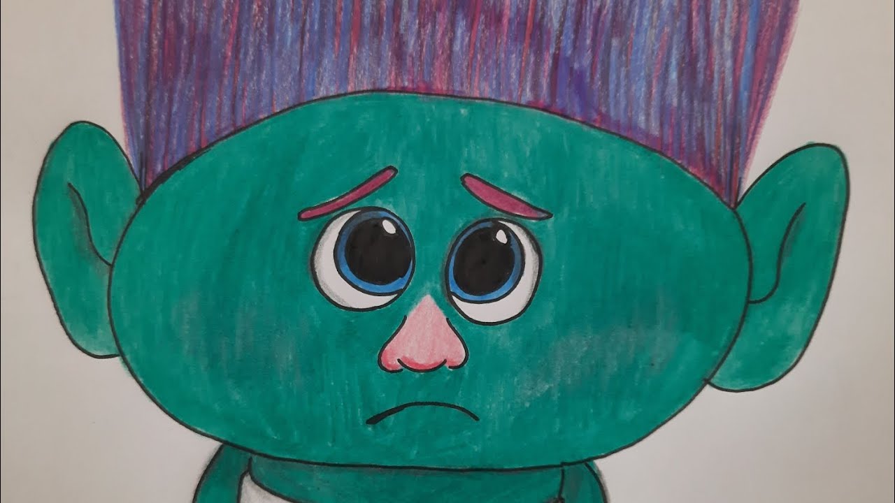 Baby troll DRAWING! - YouTube