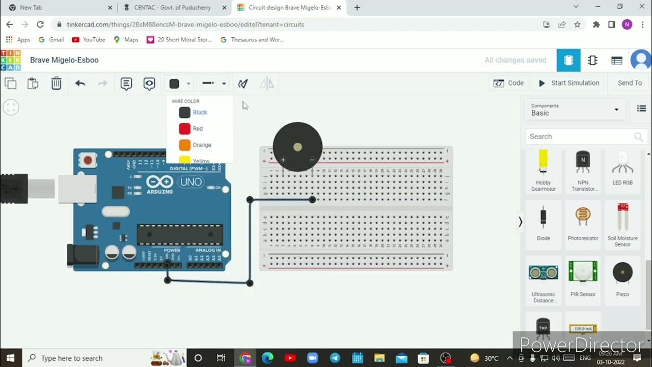 Arduino Happy Birthday Song Arduino Arduino Uno Youtube