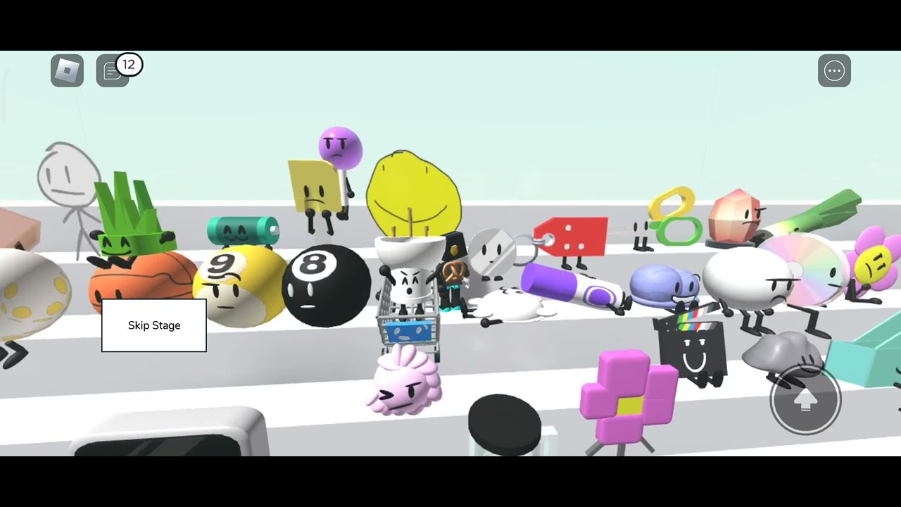 ESCAPE BFDI/BFDIA/BFB ADVENTURE OBBY - YouTube
