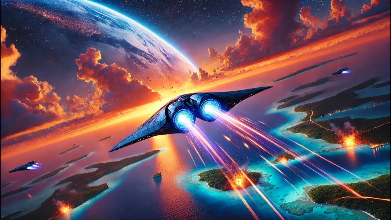 Starship breaking up looks like a movie scene - YouTube