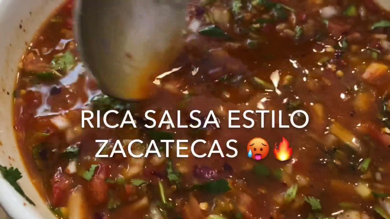 Salsa Estilo Zacatecas 🔥 - YouTube