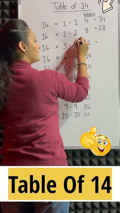 Table Trick of 14 | Easy way to Learn Table of 14 | Multiplication Table of 14 | Table trick of ...