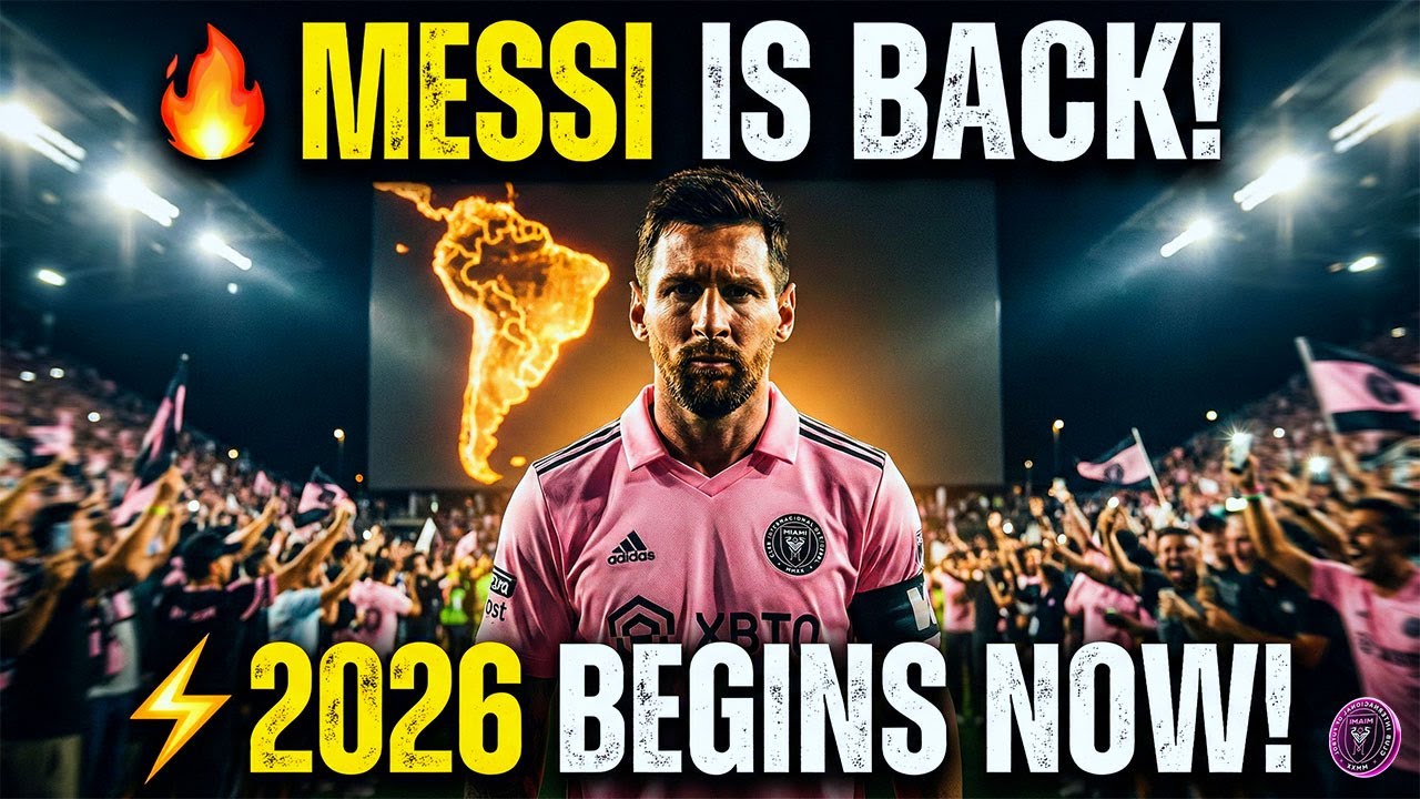 Messi Is Back! Inter Miami’s 2026 Tour Is Shaking World Football! - YouTube