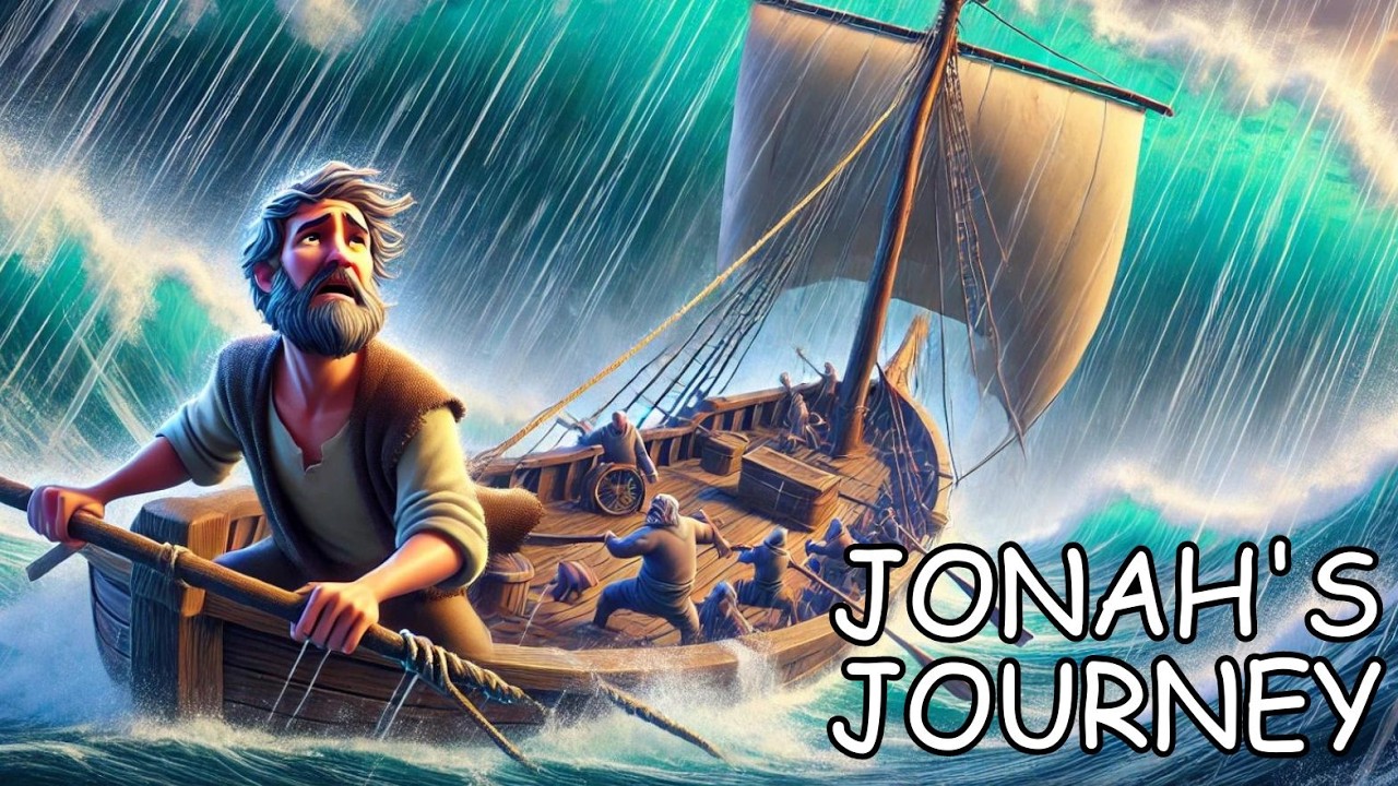 Jonah and the Big Whale | Animated Story - YouTube