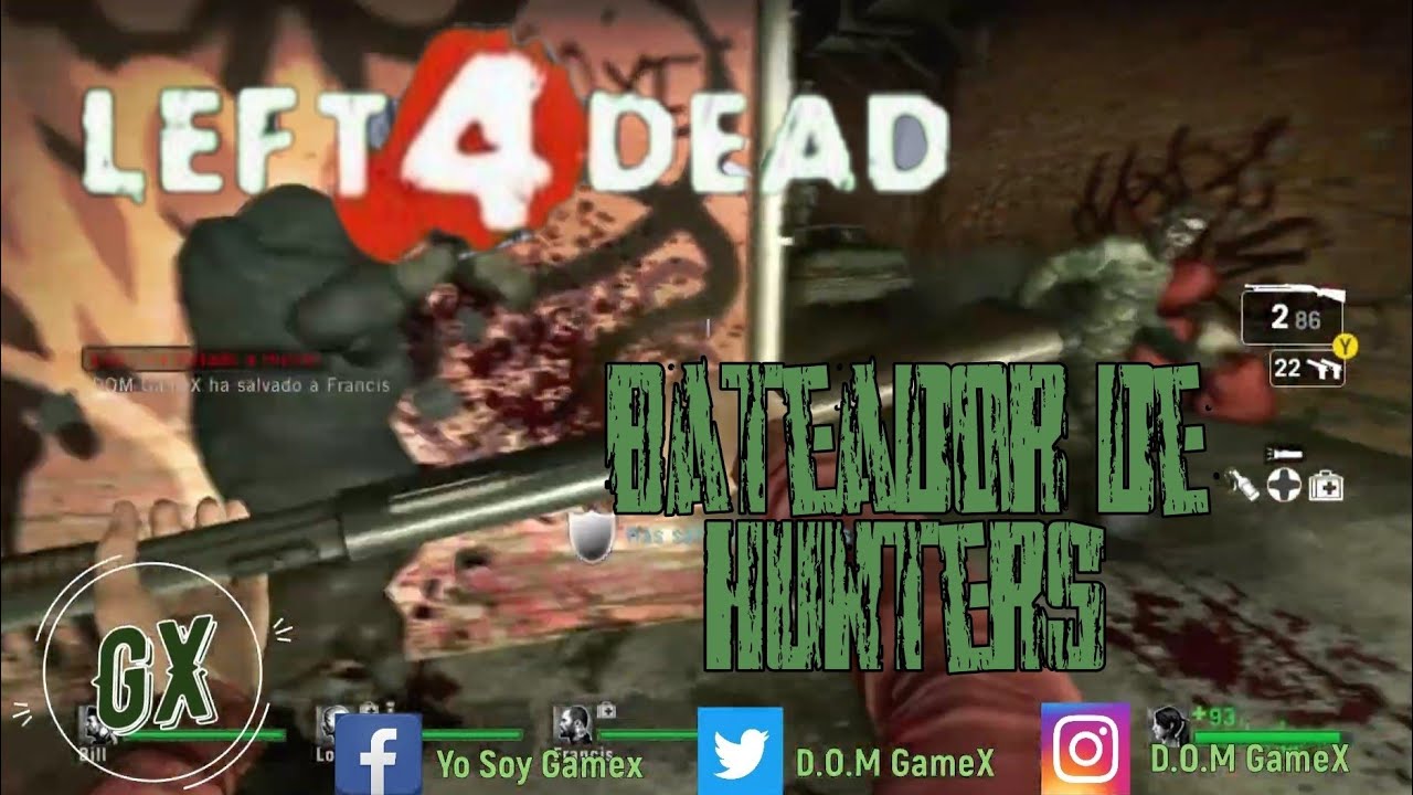 Logros: Left 4 Dead | "Bateador de Hunters" | D.O.M GameX - YouTube