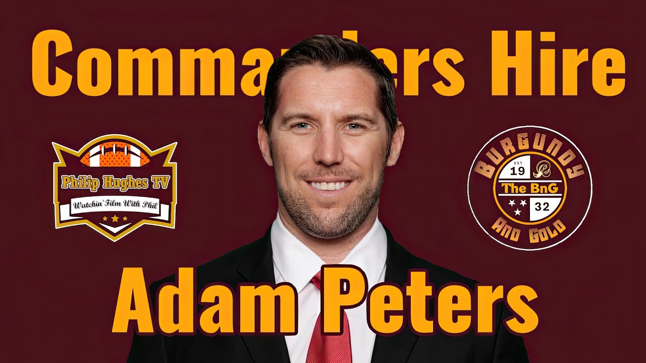 Washington Commanders Hire Adam Peters as New GM | BnG Sessions - YouTube