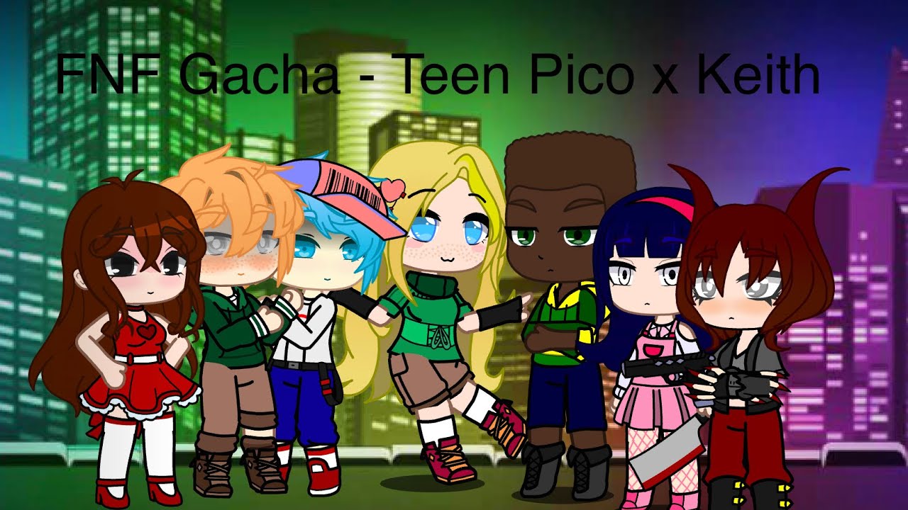 Friday Night Funkin Gacha - Teen Pico x Keith (READ DESC) - YouTube