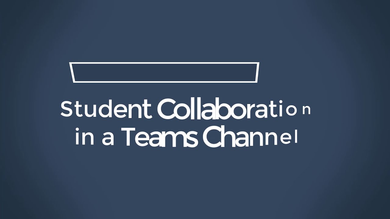 Channel Collaboration in Microsoft Teams - YouTube