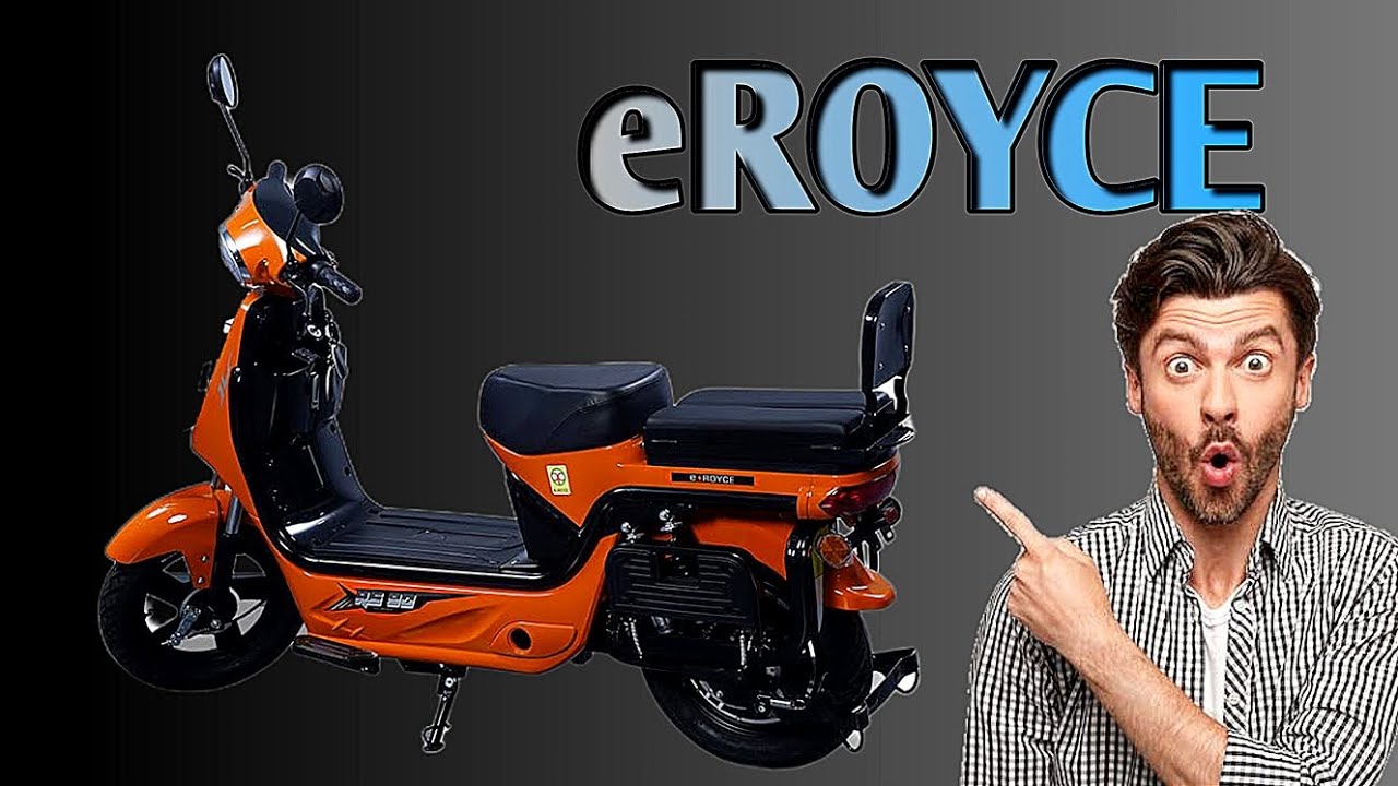 eROYCE EV Scooter | दमदार रेंज और स्टाइलिश लुक | पूरी जानकारी - YouTube