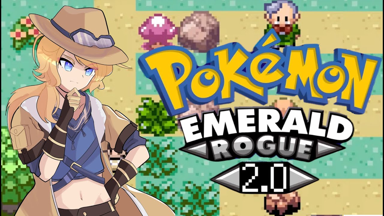 Some simple pokemon and chill - Pokemon Emerald Rogue 2.0 - YouTube