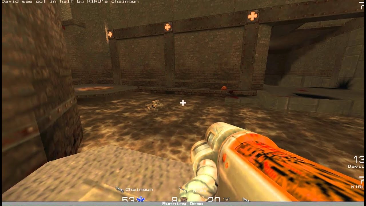 Quake 2 Deathmatch - Kira vs. David - EDL #10 Division 1 match - YouTube