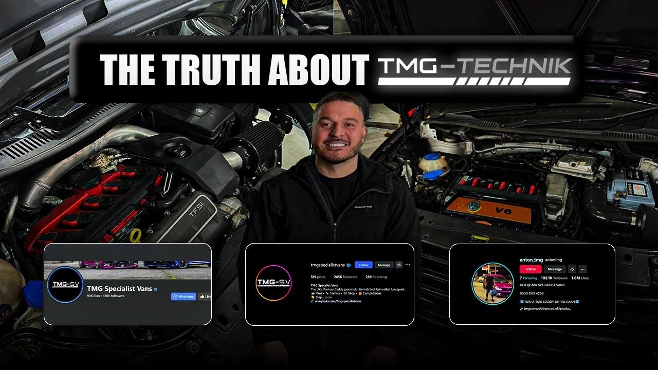 Inside TMG Teknik The Podcast Caddy Owners Must Watch 4WD SWAPS Engine ...