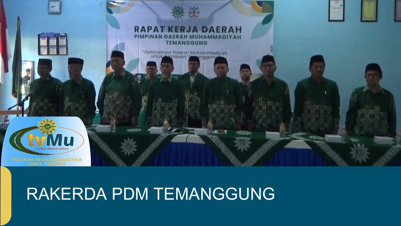 PDM TEMANGGUNG OPTIMALISASIKAN POTENSI MUHAMMADIYAH - YouTube