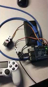 Servos working with PS4 controller - YouTube