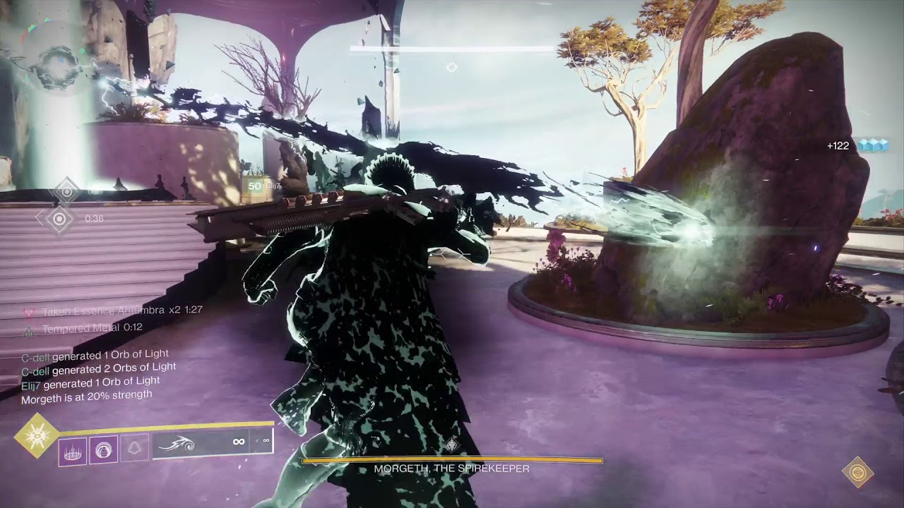 Morgeth Encounter Last Wish Raid (God Roll Nation of Beasts Drop) - YouTube