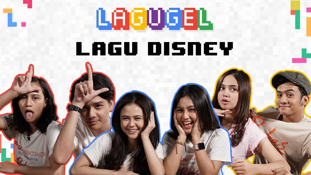 LAGUGEL LAGU DISNEY - Cast Film Bebas (Syifa, Kevin, Maizura, Zulfa ...