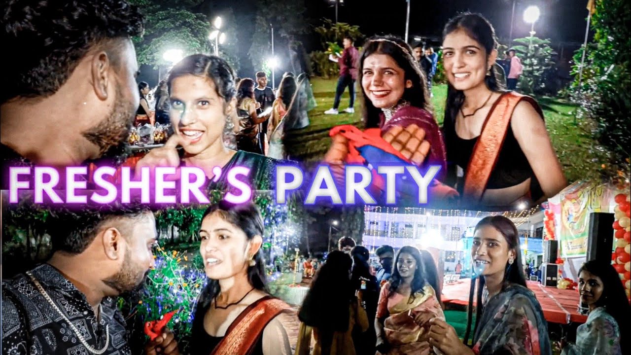 India College Freshers Party •||• College Me Freshers Party || College ...