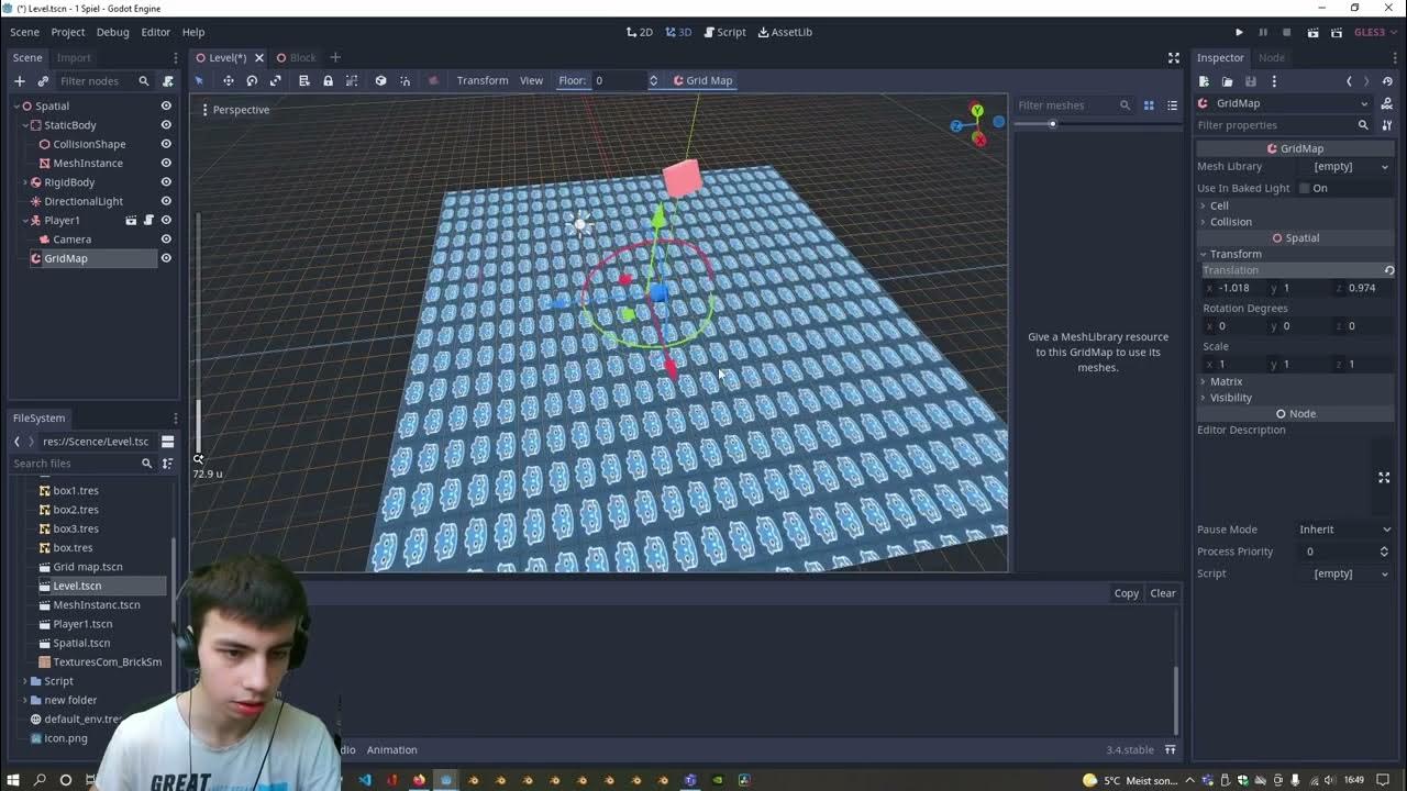 GridMap in Godot - YouTube