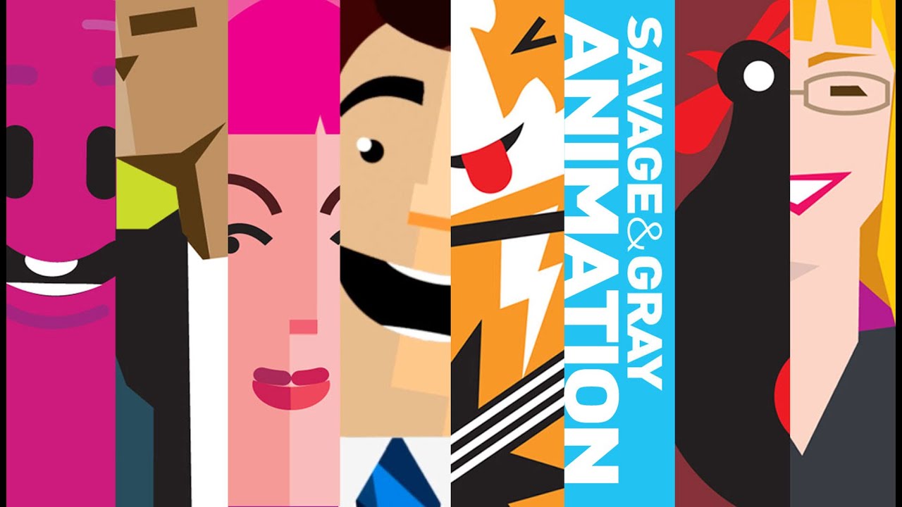 Savage and Gray Design Ltd - 2017 Animation Studio Showreel - YouTube