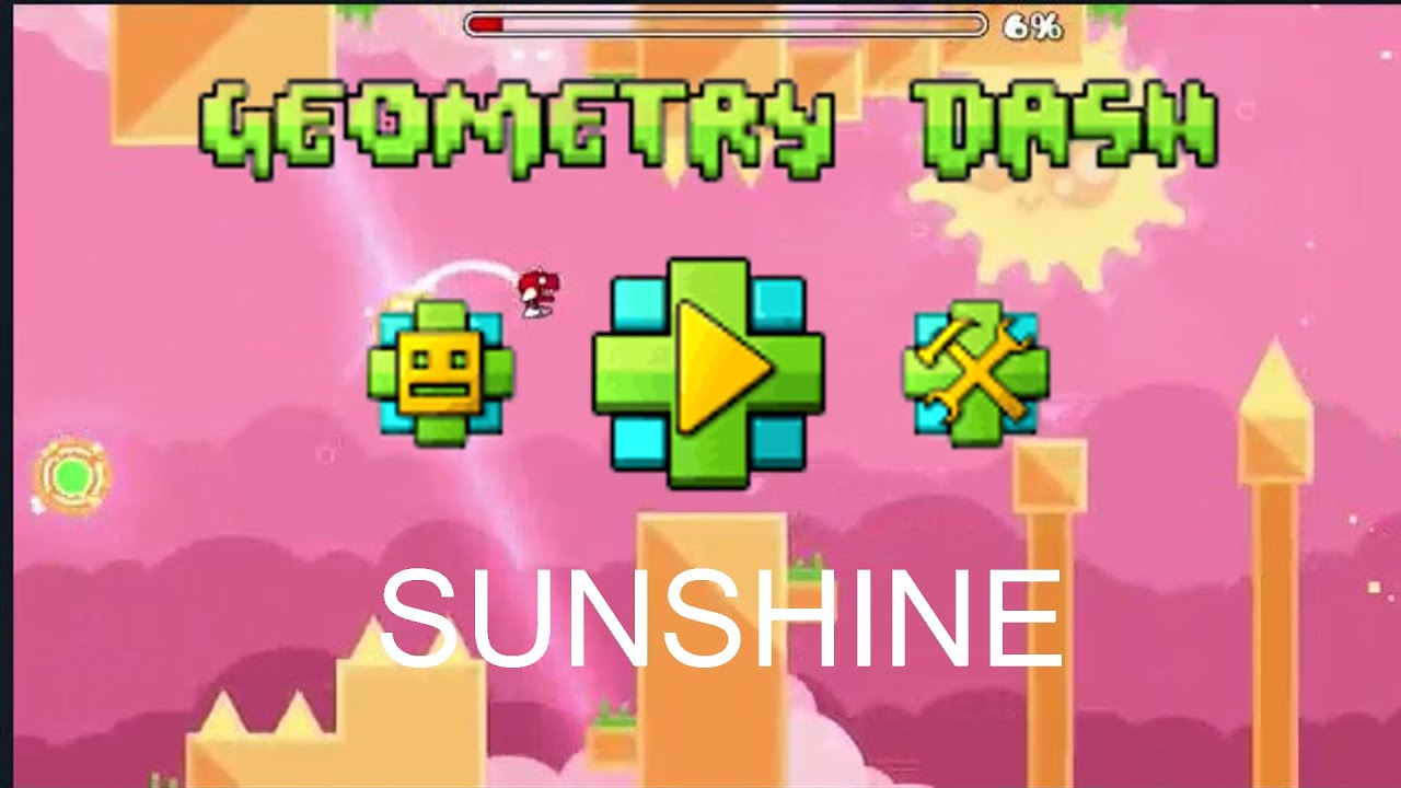 SUNSHINE completo GEOMETRY DASH - YouTube