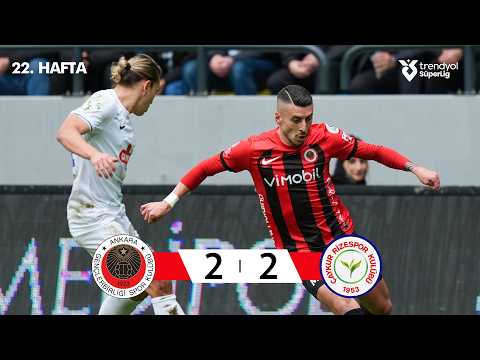 Gençlerbirliği (2-2) Çaykur Rizespor - Highlights/Özet | Trendyol Süper Lig - 2025/26
