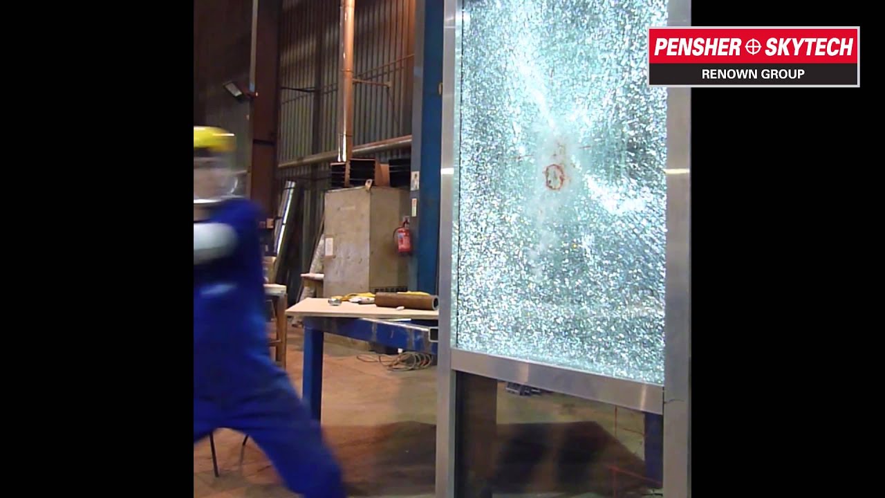 Security Door Test, March 2013 | Pensher Skytech - YouTube