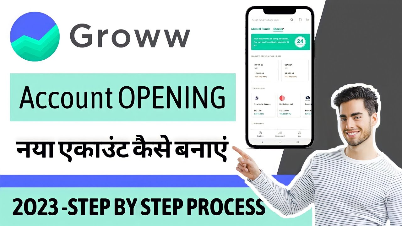 Groww Account Opening Full Process 2023 | Step By Step Process | Groww me Account kaise Open ...