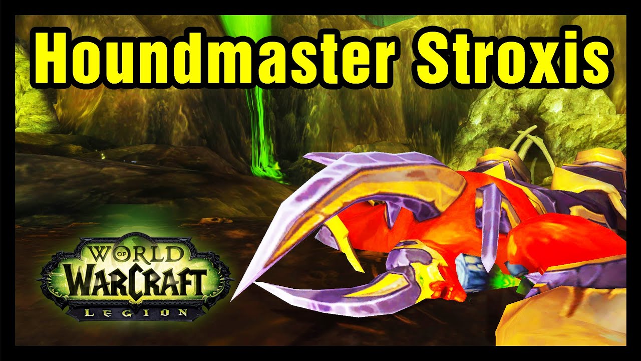 Houndmaster Stroxis Location WoW Azsuna - YouTube