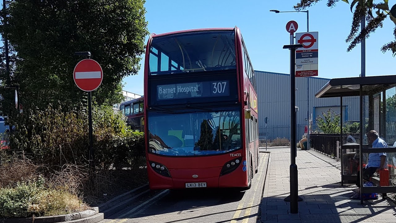 London Buses - Route 307 - Brimsdown to Barnet Hospital via Enfield ...