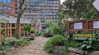 The Phoenix Garden at St Giles-in-the-fields London 