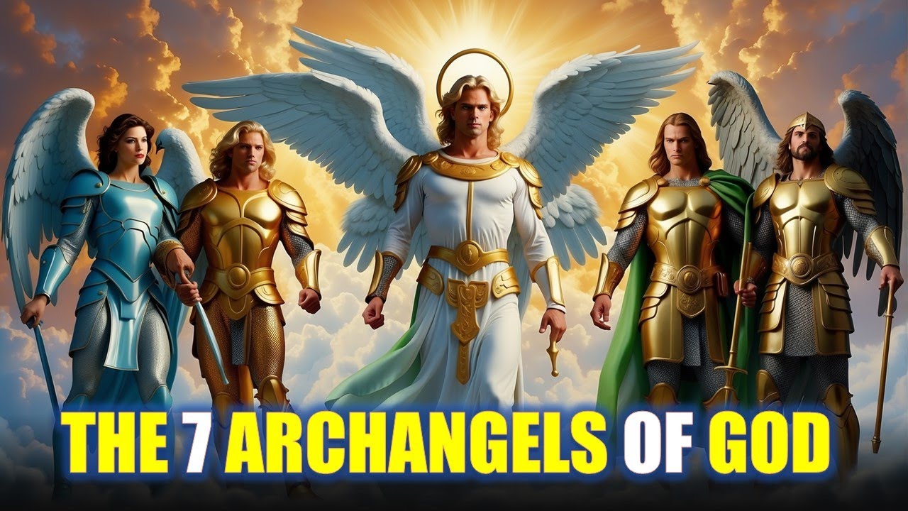 THE Seven Mighty Archangels | Divine Guardians of the Heavenly Realm ...