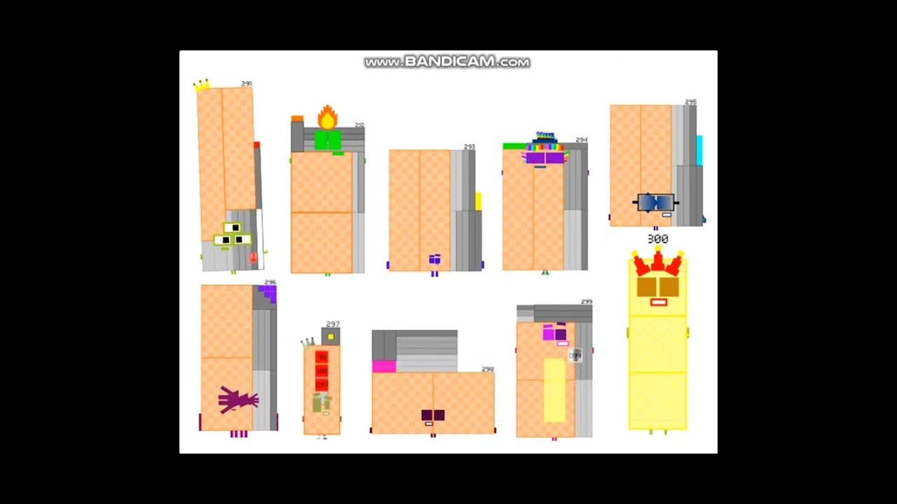Numberblocks band retro Random Band 1 (Each Sound) - YouTube
