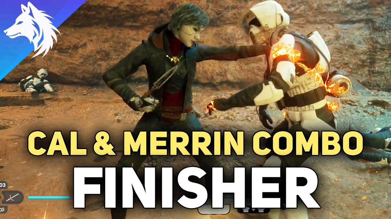 Cal & Merrin Combat Finishing Move - Star Wars Jedi Survivor - YouTube