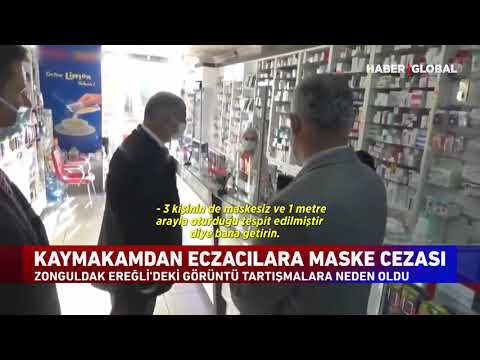 Zonguldak'ta Kaymakam İle Eczacılar Arasında Tartışma Yaratan Diyalog! Ceza Kesildi