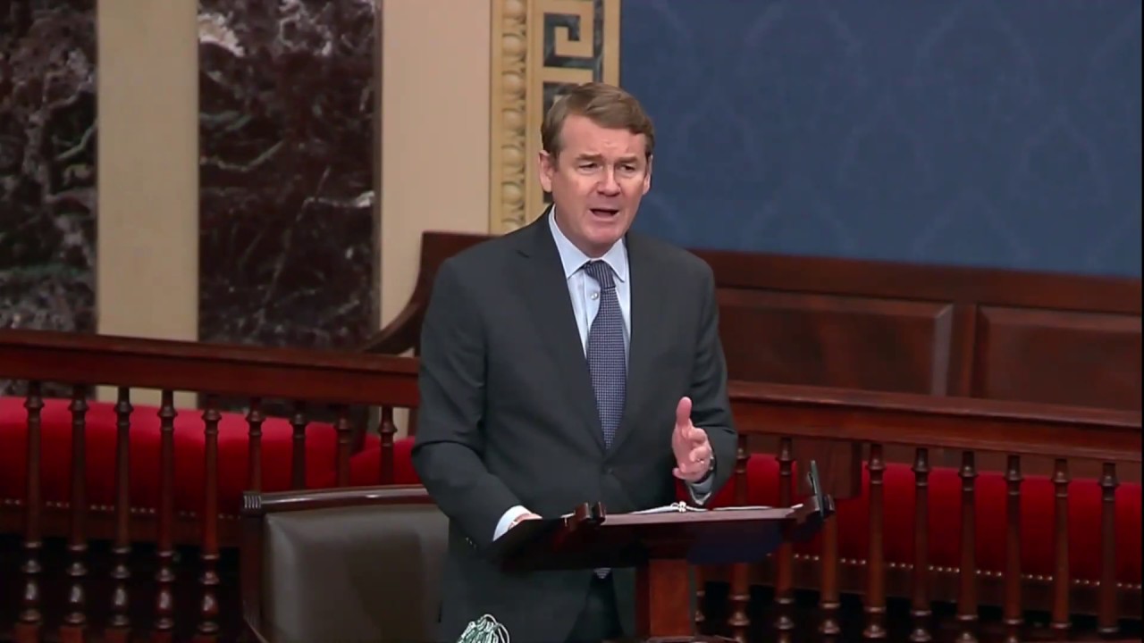 Senator Michael Bennet Calls for Real Police Reform in Senate Floor ...