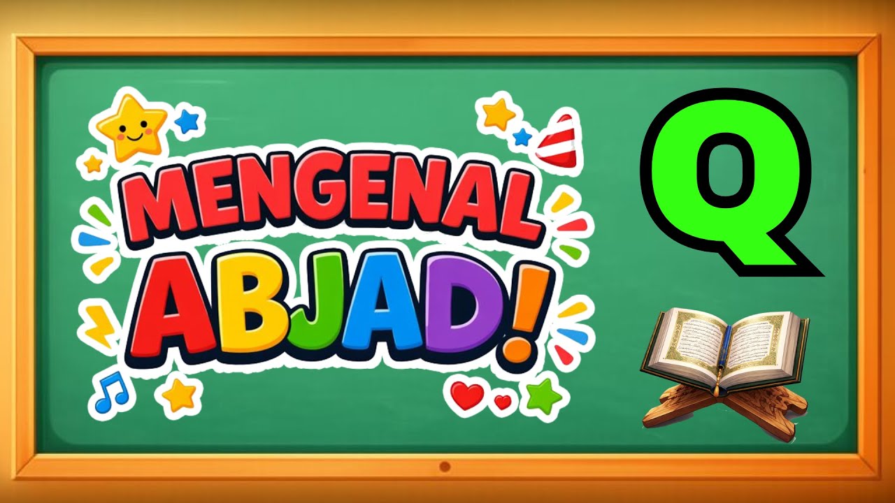 Mengenal ABJAD dengan MUDAH | Huruf Q - YouTube