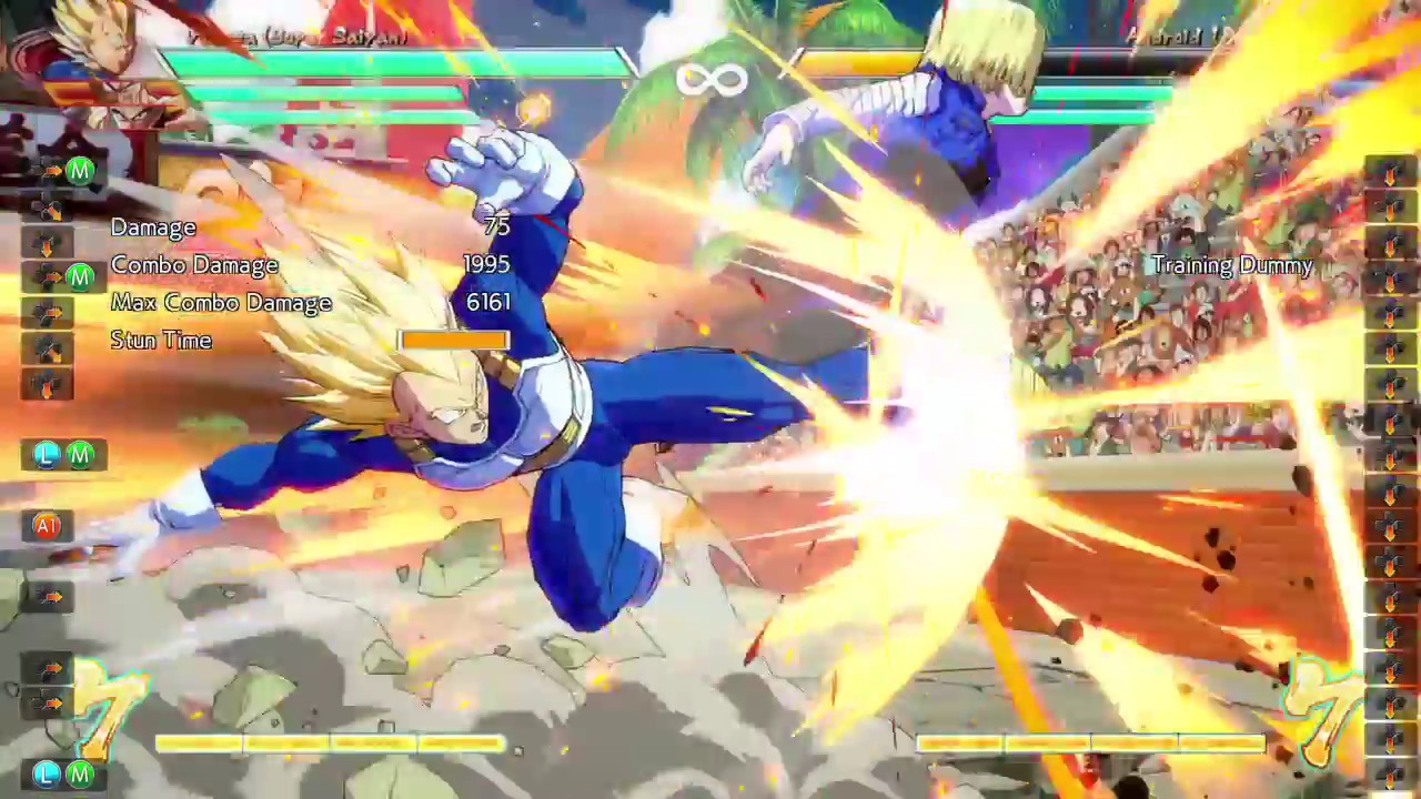 DBFZ - Special cancel Dragon rush (only works when you combo into it ...