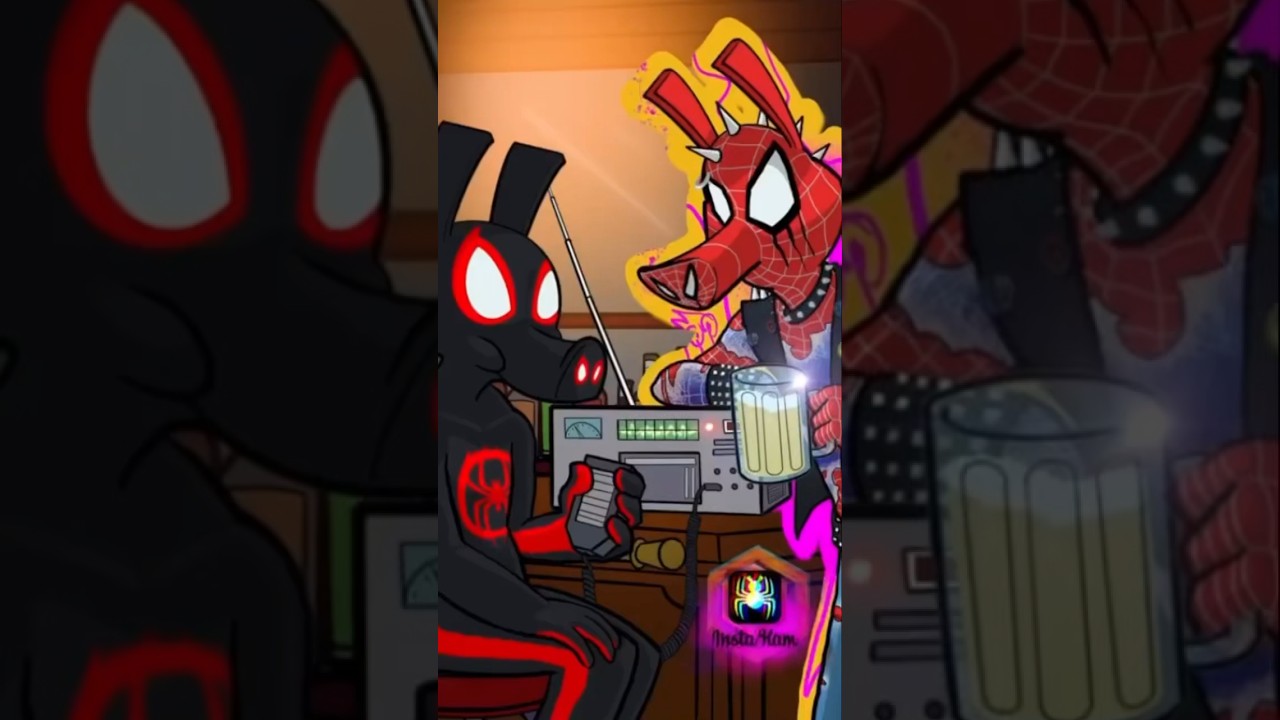 Spider-Ham & Spider-Pork! #spiderham #spiderverse #spiderpunk # ...